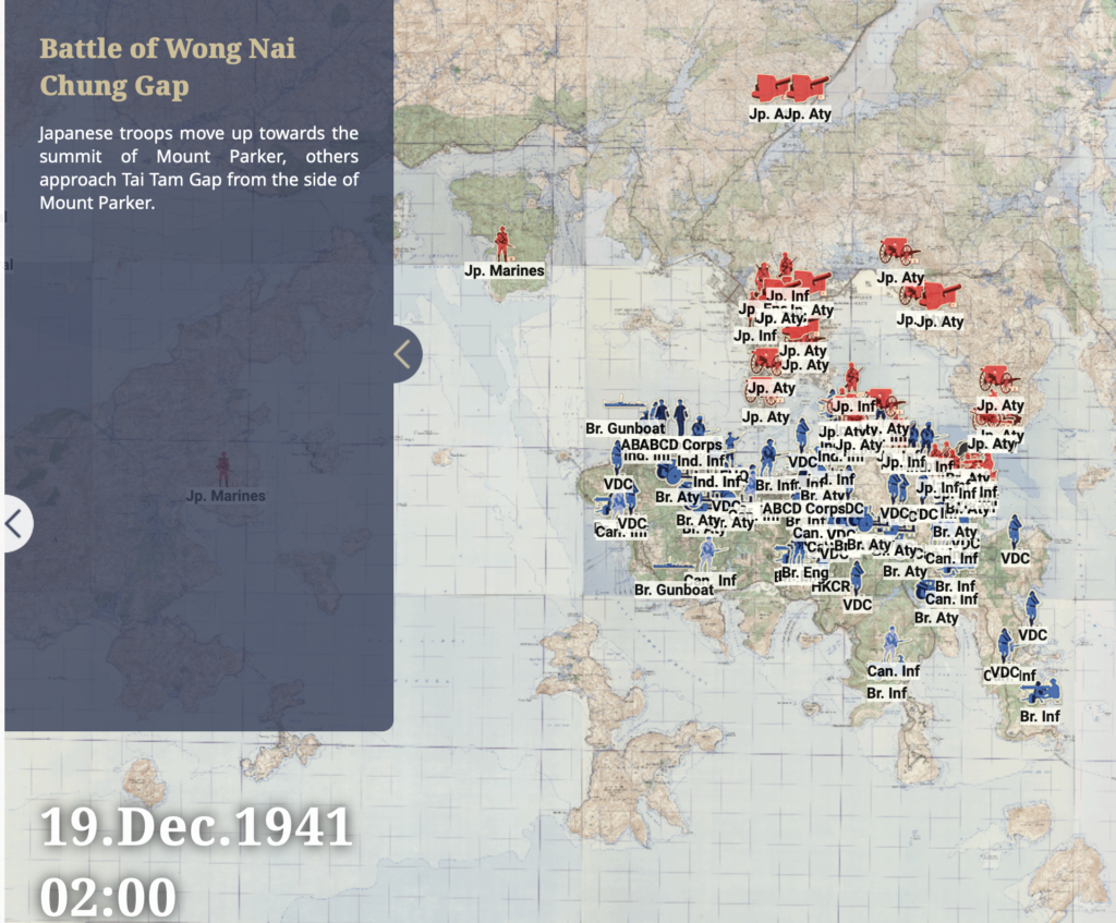 Battle to take Hong Kong in World War II - Brent Deverman